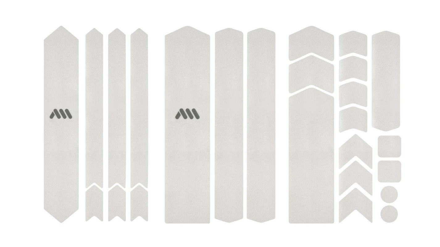 STICKER KIT AMS FRAME GUARD EXTRA ZEBRA/CLEAR | Bells Cycling